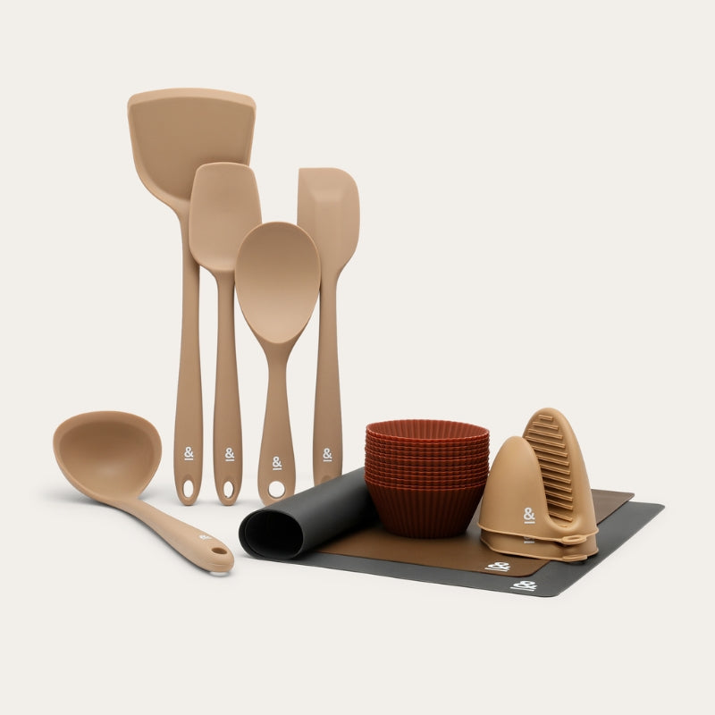 Silicone Cooking Utensils Set | Sustainable, Durable & Beautiful