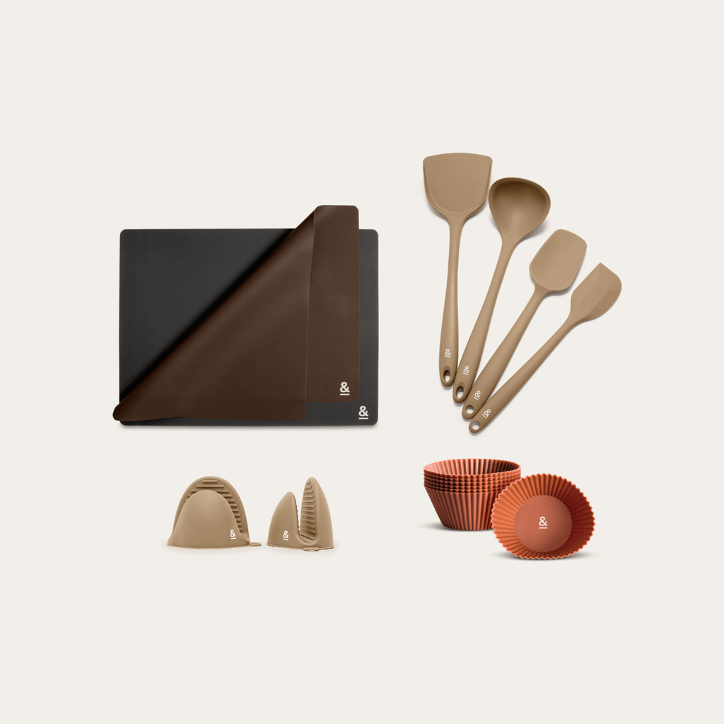 Silicone Cooking Utensils Set | Sustainable, Durable & Beautiful