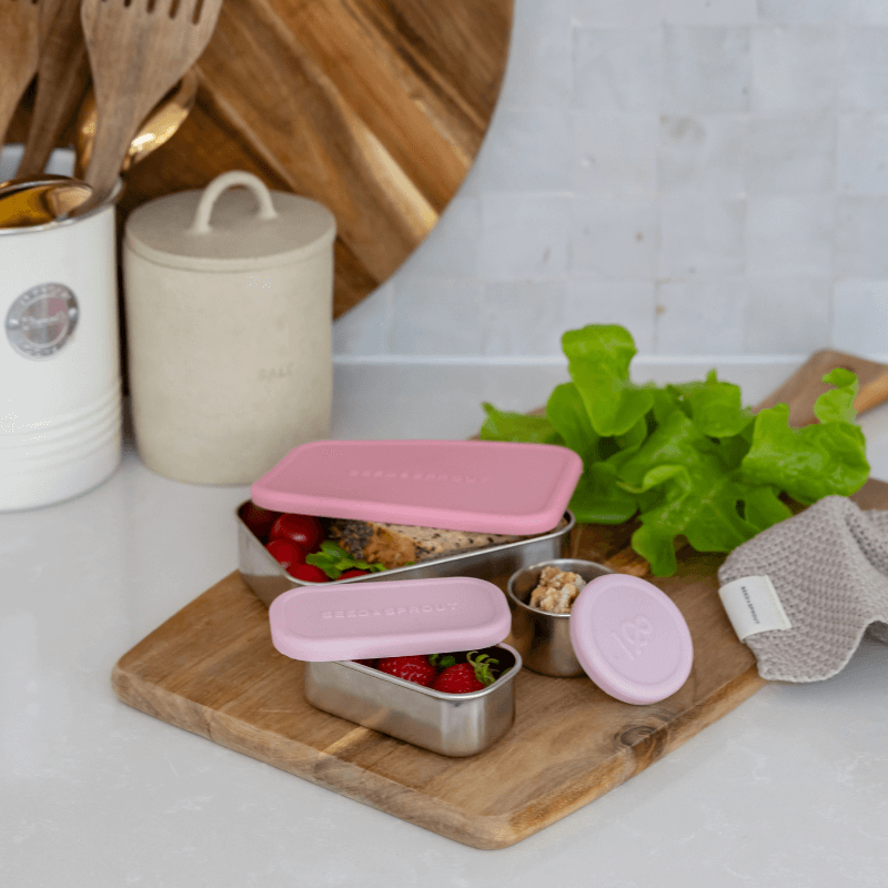 Crunchbox Lunchbox & Snack Bundle | Seed and Sprout Lunch Box